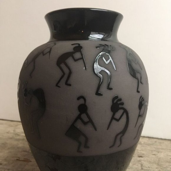 Accents | Maria Adelicia Pottery Vase Native American Artist Signed ...